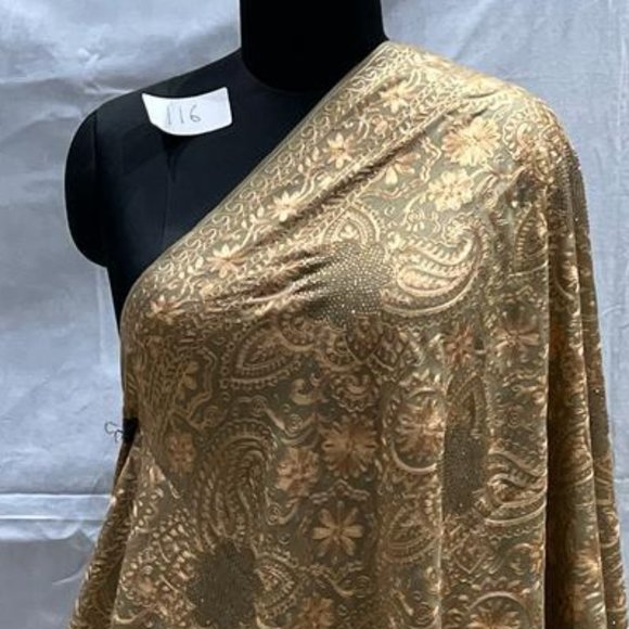 "GT PASHMINA SHAWLS & STOLES" | Accessories | Cashmerepashmina Nalki Sequence Pashmina ...